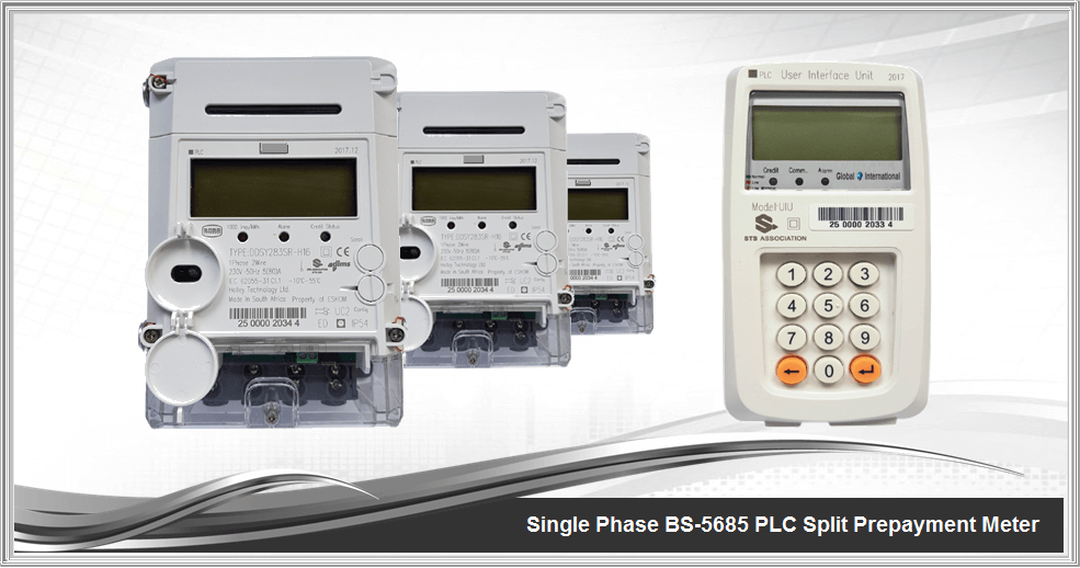 Holley Single Phase BS Type Prepayment Meter | Global International ...